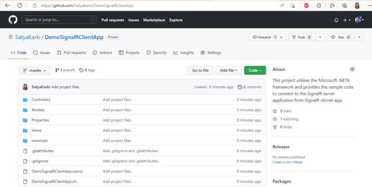Using Visual Studio 2022 for GitHub Repository - Rijwan & Satya's Blog